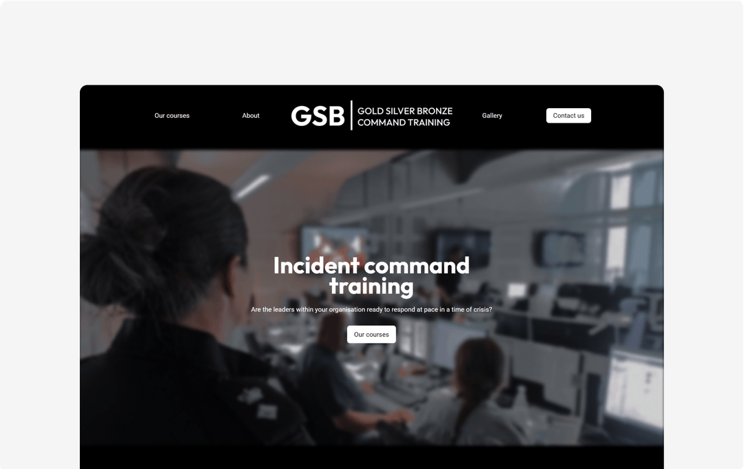 Case Study - GSB Command Training